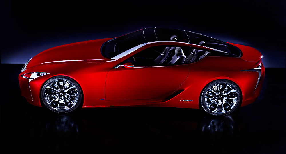 Exotics In India: Photos: Lexus Sleek Hybrid 2+2 Sport Coupe Design Concept