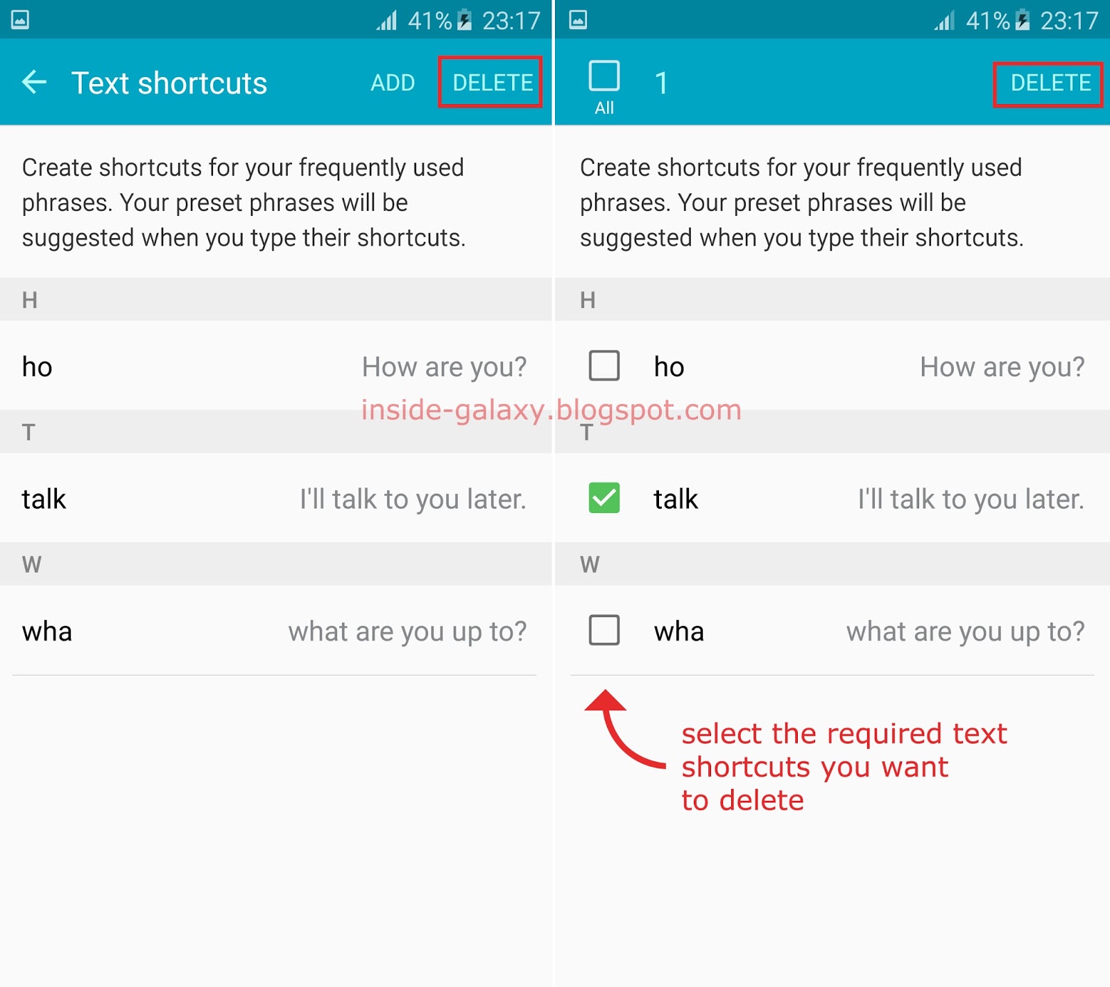 Inside Galaxy: Samsung Galaxy S6 Edge: How to Manage and Use Text ...
