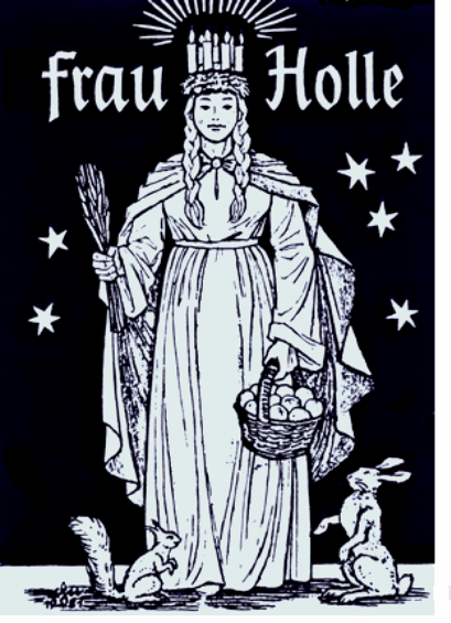 Always Eba: Snow! (or Frau Holda shakes her thang)