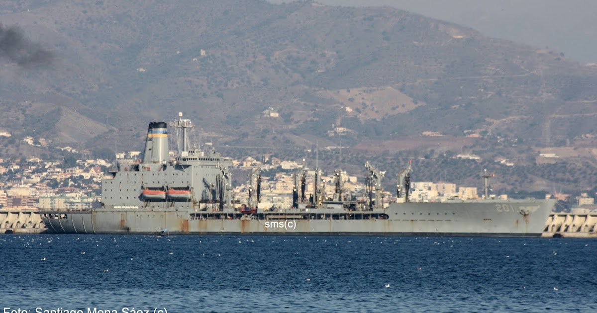 Barcos en Málaga: DESCANSO PARA EL USNS PATUXENT (T-AO-201)