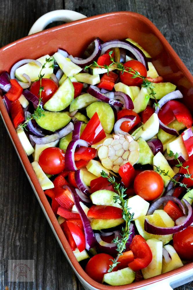 Legume la cuptor - CAIETUL CU RETETE