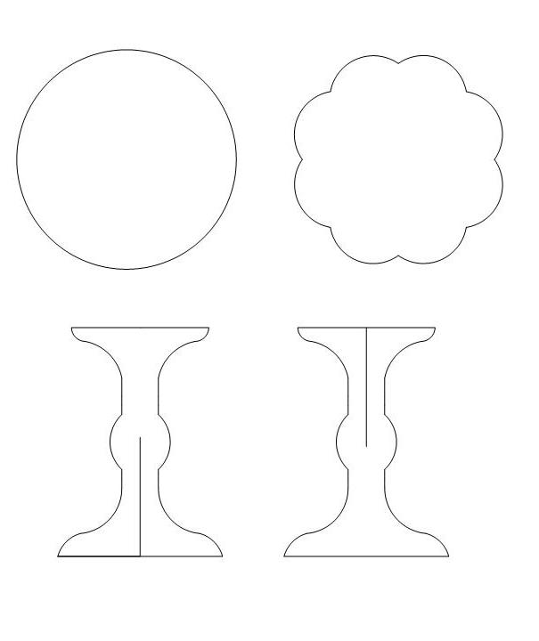 giovanna's cakes: DIY printable mini cupcake stand