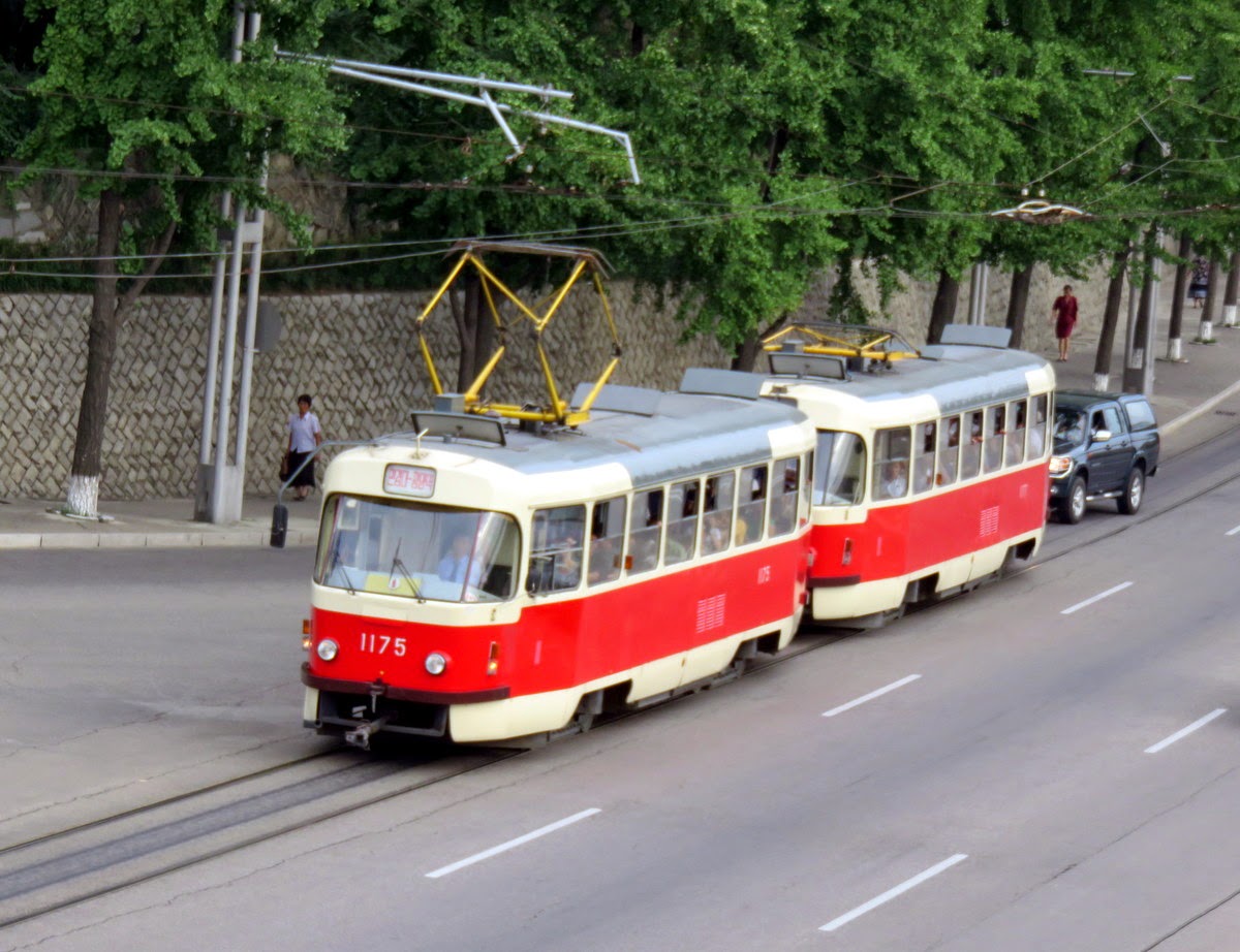 Richard's Tram Blog: PYONGYANG DPRK - TRAMS AUGUST 2014 (4)