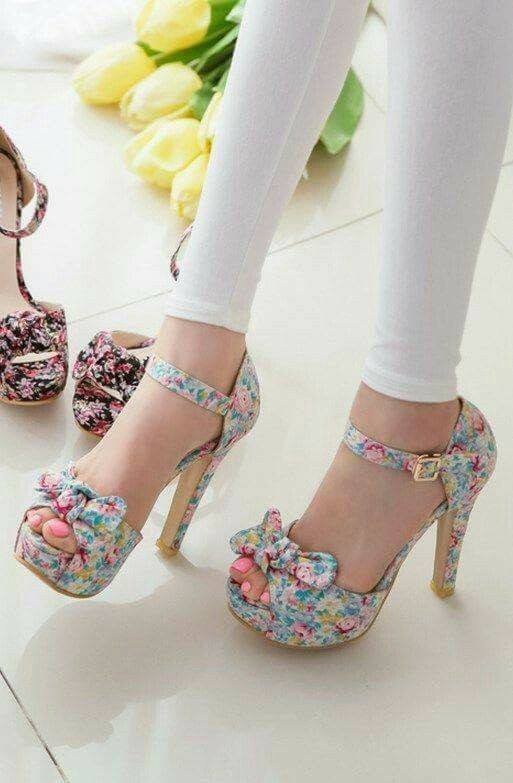 16 Modelos de zapatos con estampados florales tips para combinarlos ...