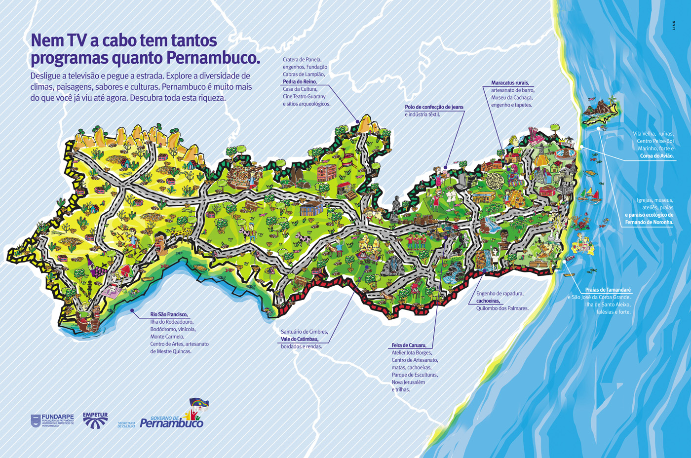 Baixar Mapa De Pernambuco Com Todas As Cidades - LIBRAIN