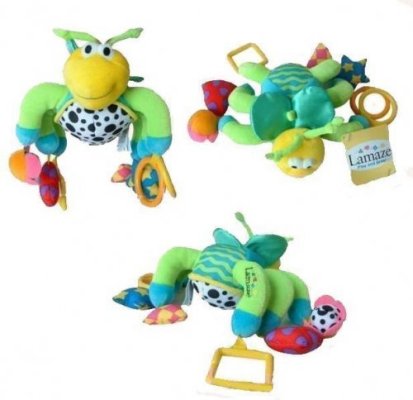Little Babyhood: LAMAZE hanging toys updated!!