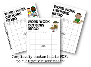 A Video Walk-Through of My Centers Bingo Boards | 3rd Grade Thoughts
