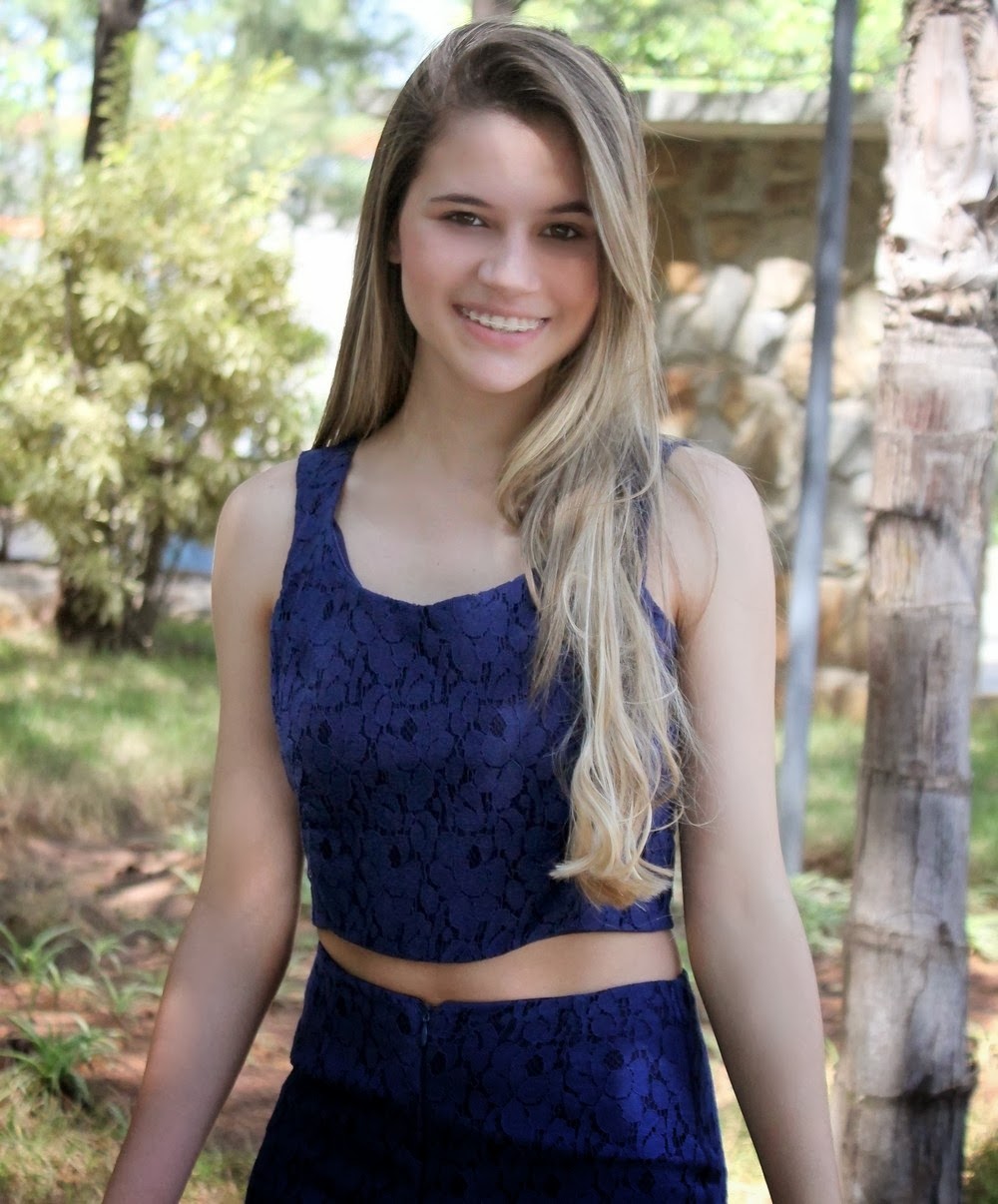 Look do dia: Conjunto Cropped de renda - Blog da Barbarela | Bárbara ...