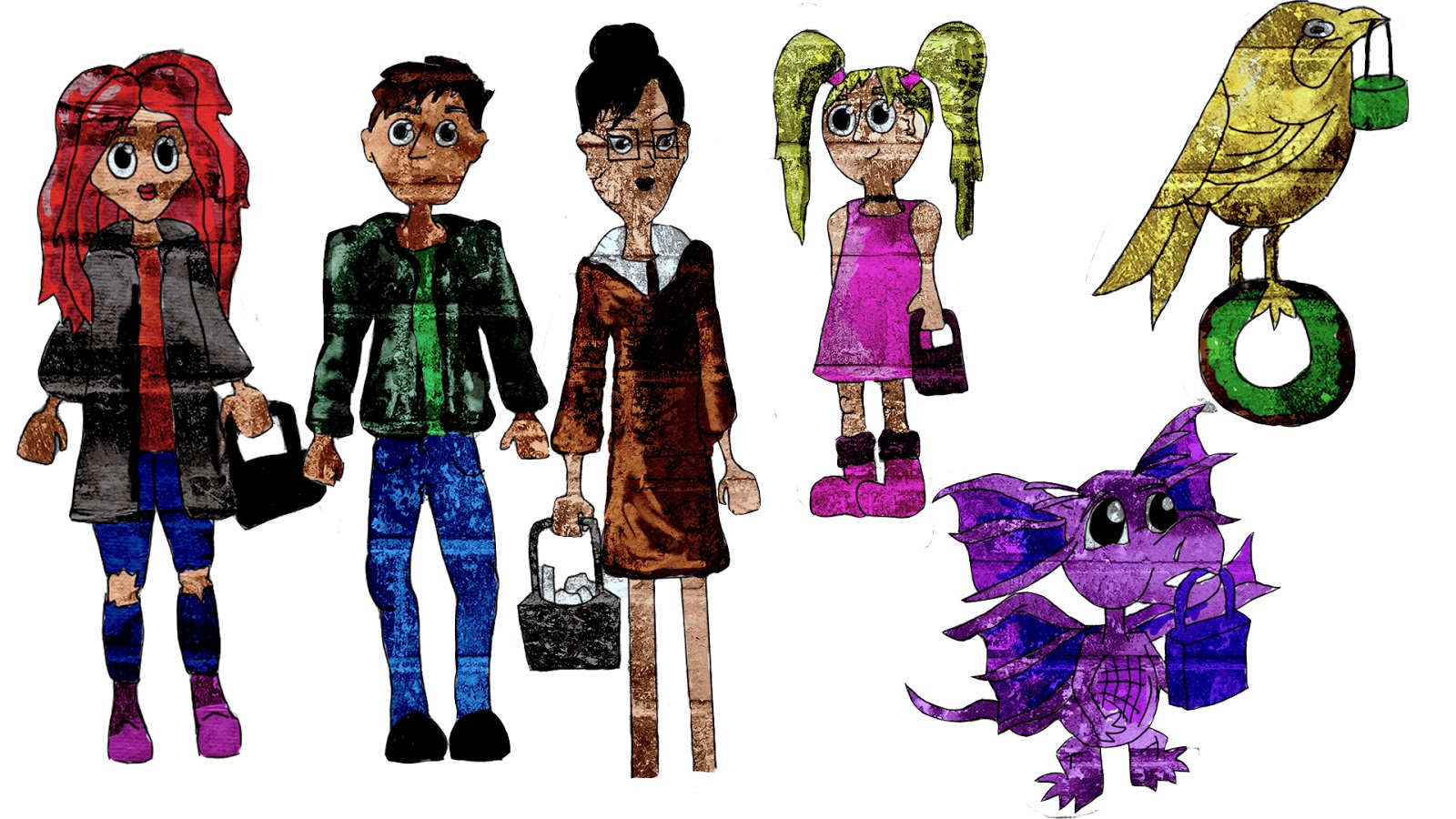 BA2a - Immersive VR Project: My Inspired Characters