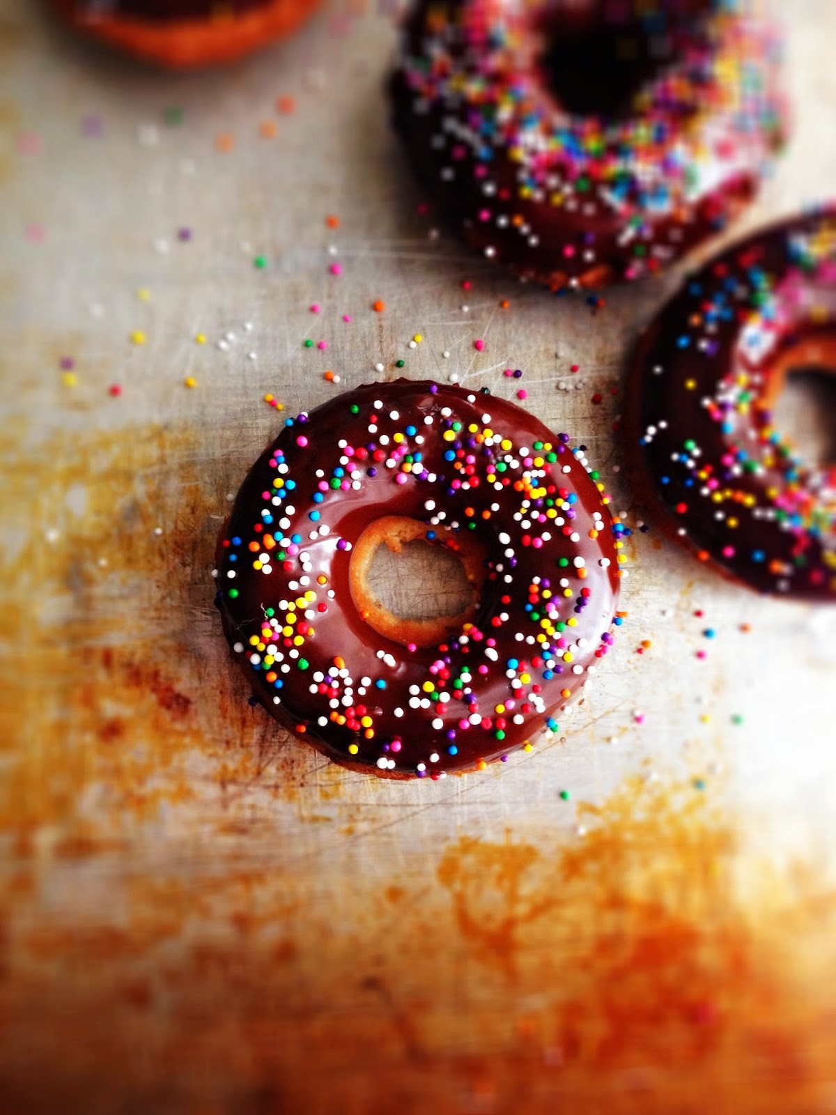 sweetsugarbean: Befitting: Baked Doughnuts, Two Ways