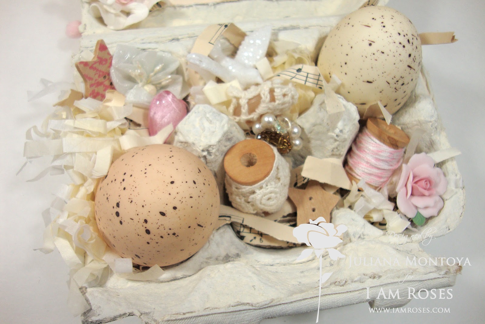 ShabbyChicJCouture : Shabby Chic Easter Egg Boxes