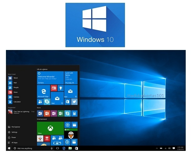 Mengenal Windows 10 Beserta Edisi Dan Fitur Baru Pada Windows 10 ...