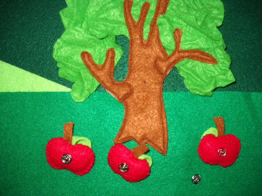 " Felt Tree" 2 Free patterns + 12 inspiration ideas + sewing hack