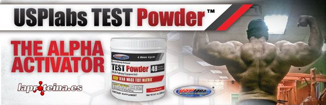 SUPLEMENTOS DEPORTIVOS: TEST POWDER™ 240 GRAMOS