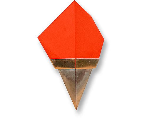 Origami A Torch - Easy Origami instructions For Kids