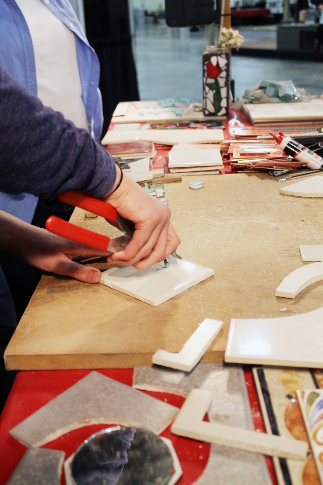 Tile Cutters and Cash Catchers - Chris Loves Julia