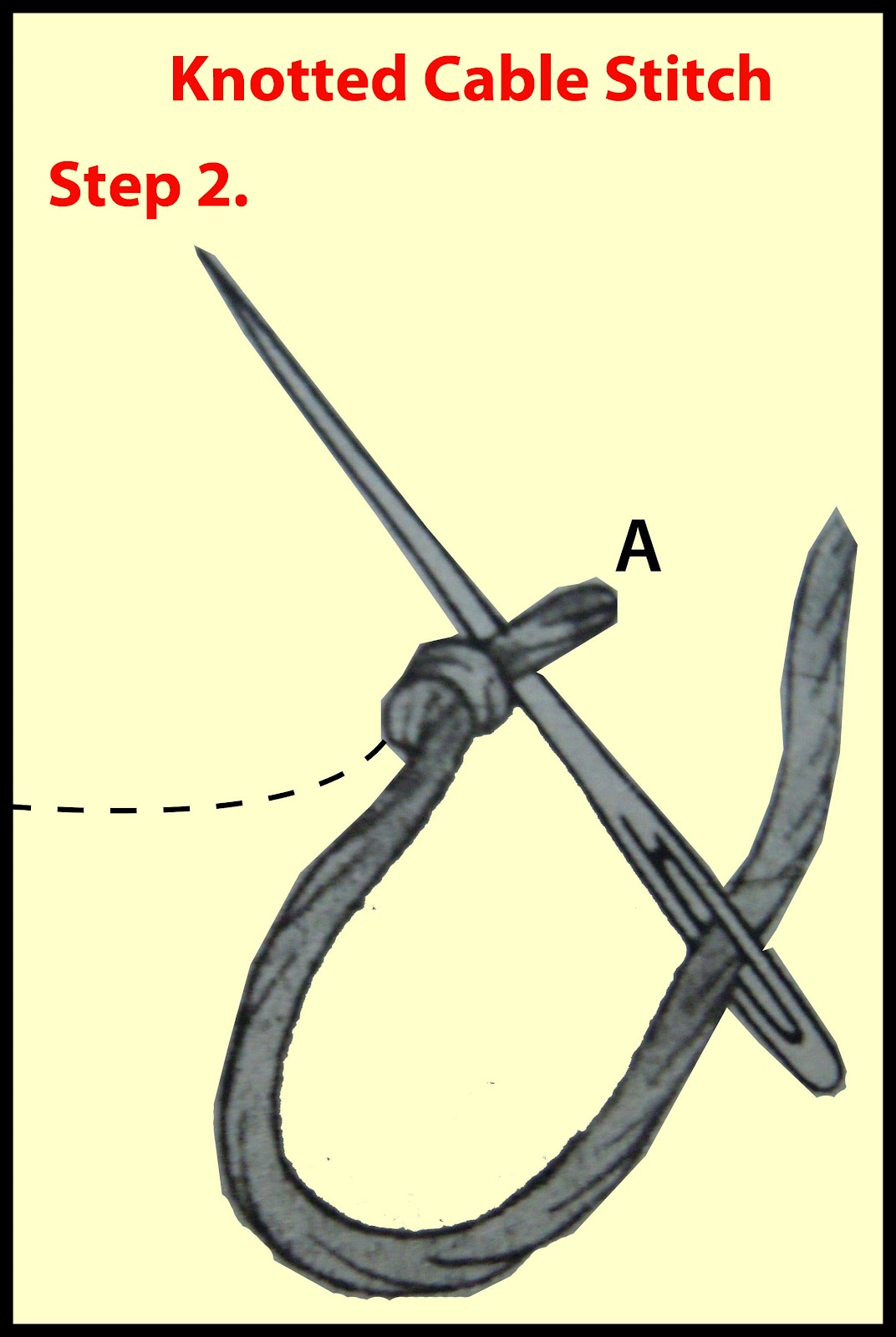 Craft Ideas: Knotted Cable Stitch