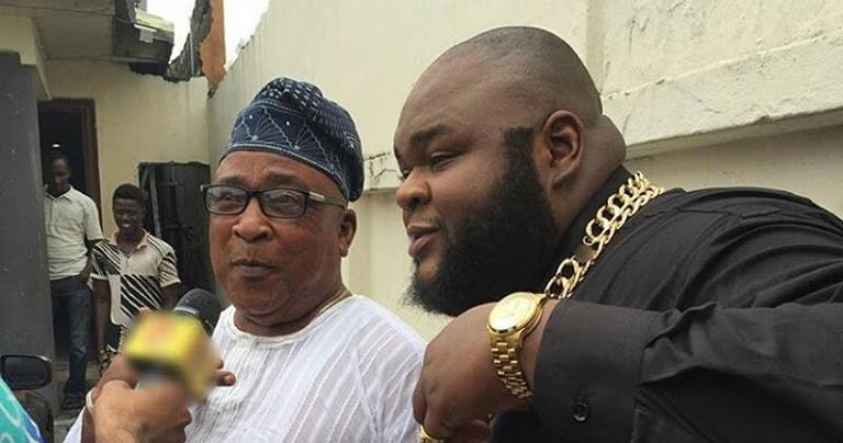 Big Sheff and dad Kollington Ayinla