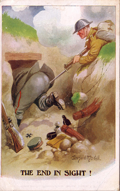 100 New Zealand First World War Postcards: The End In Sight