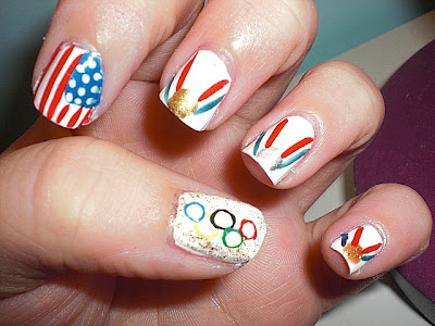 Pristine Polishes: Olympic Nail Art