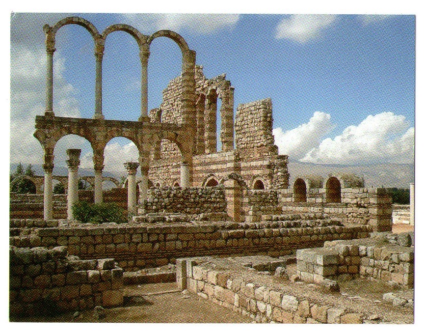Postcards Journey: Lebanon - Anjar city