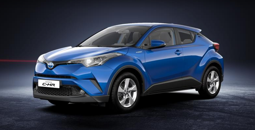 Toyota C-HR 1 (2016 à 2019) - Couleurs et code peinture