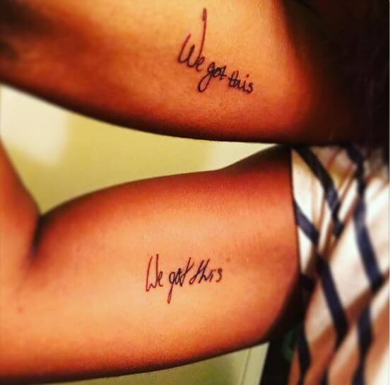 280+ Matching Sibling Tattoos For Brothers & Sisters (2020) Meaningful ...