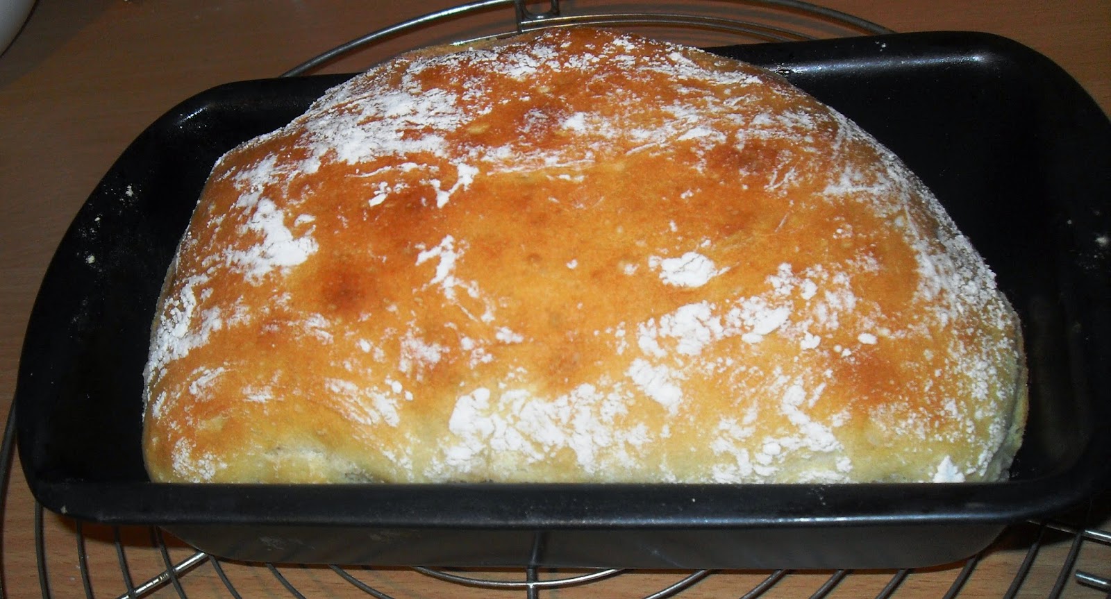 Sanna´s Hexenküche: Helles Brot ohne Kneten