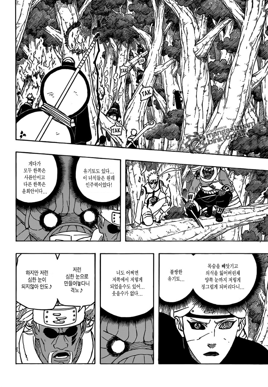 나루토(Naruto) 564화 번역] "누구도 아닌 남자"