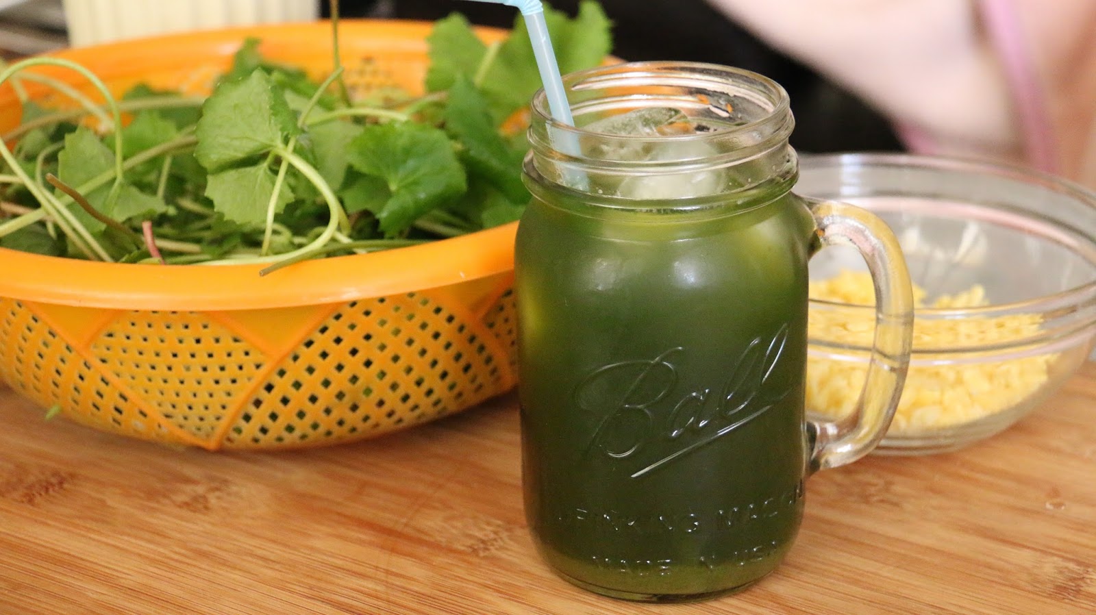 Boriville: Nuoc Rau Ma Dau Xanh (Pennywort with Mung Bean Drink) Recipe