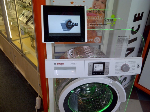POP-professor: Bosch wasmachine display