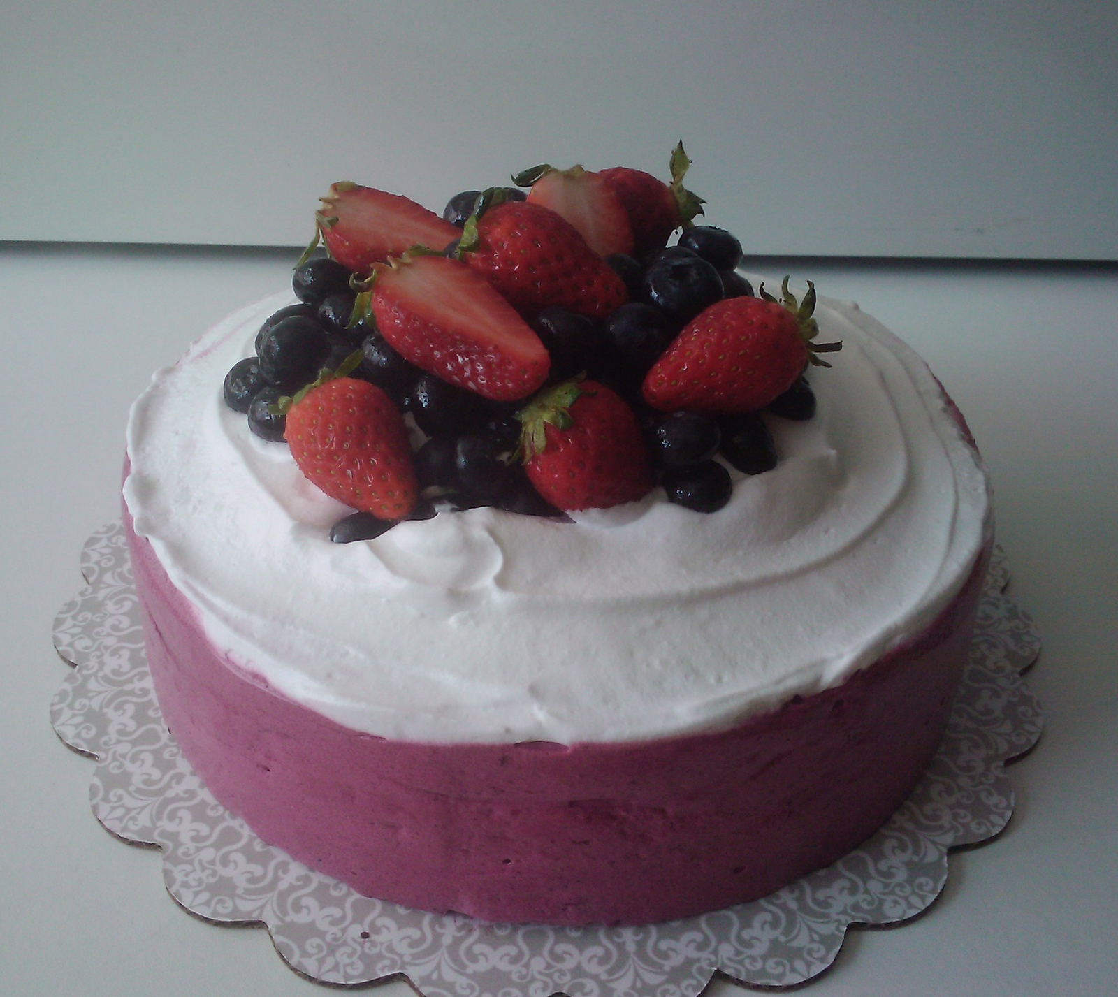 Scrumptious Temptation: Blueberry Mousse Cake