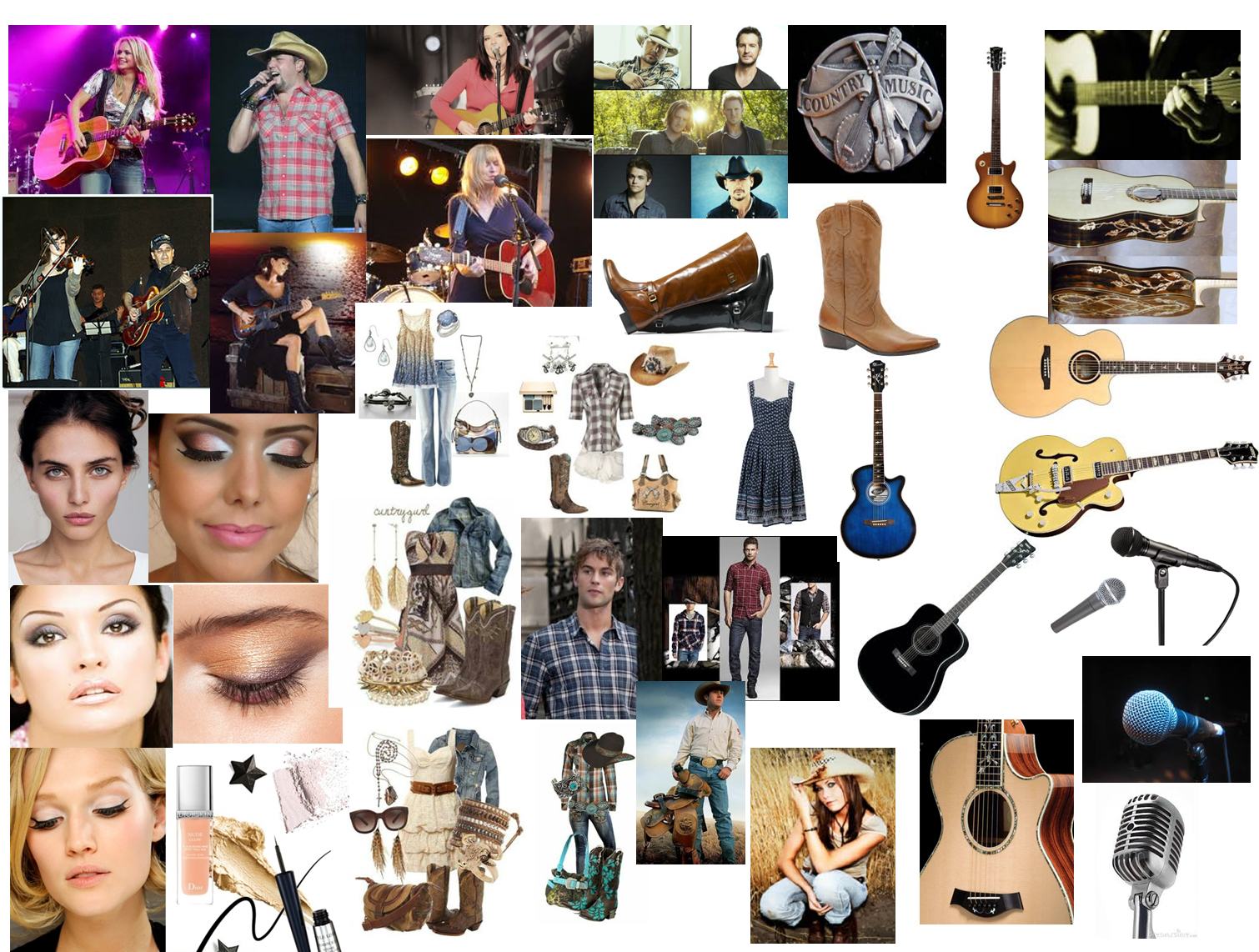 ASMediaCharmaineLambert: Music Magazine Genre - Mood Board