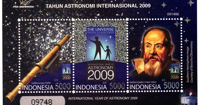 IMAGE GAMBAR: Perangko Astronomi 01