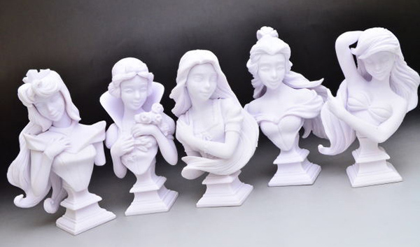 Filmic Light - Snow White Archive: Disney Princess Bust Statue ...