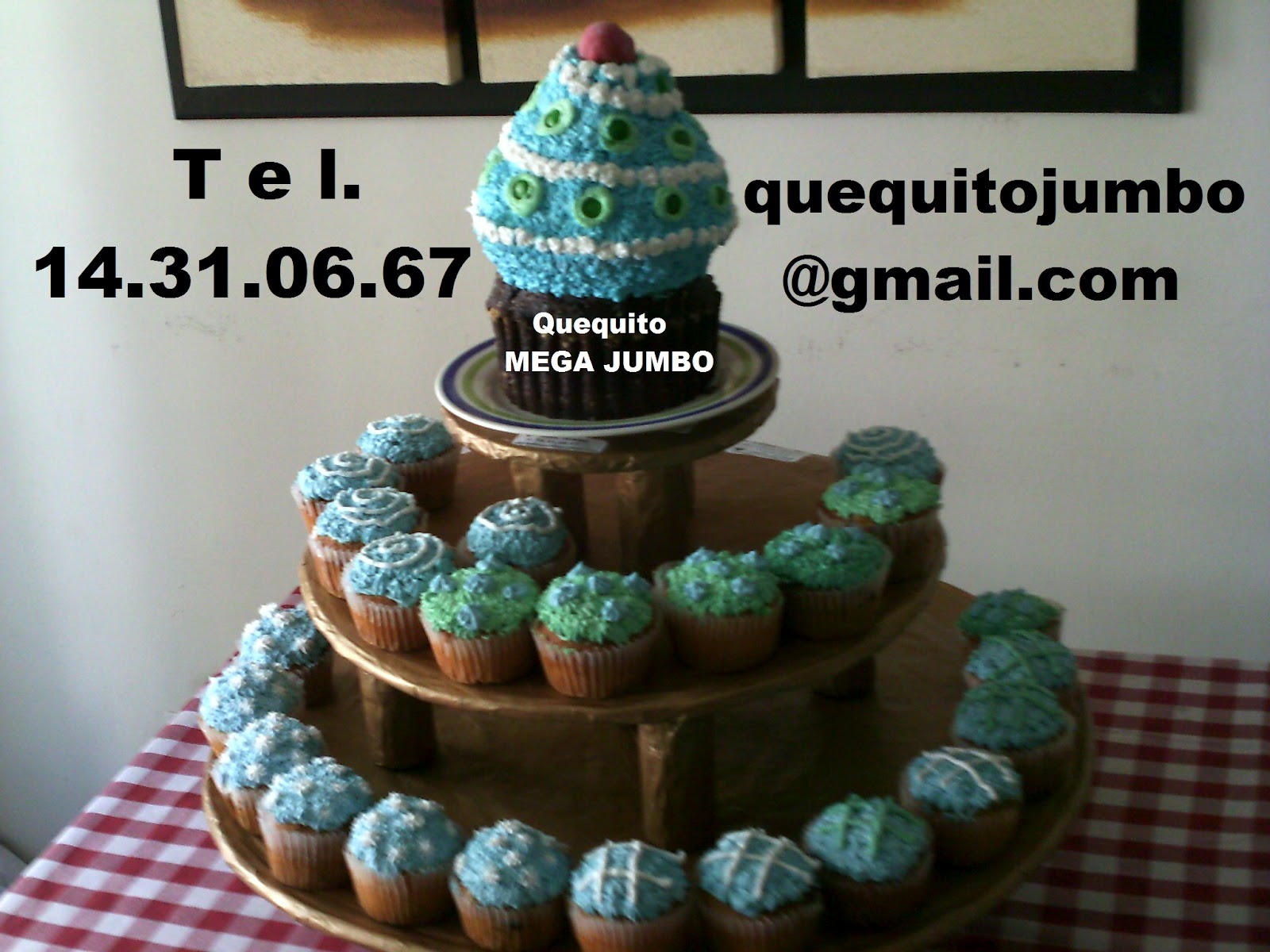 Quequito Jumbo: 2 Quequitos MEGA JUMBO BLANCA 15 Gerardo