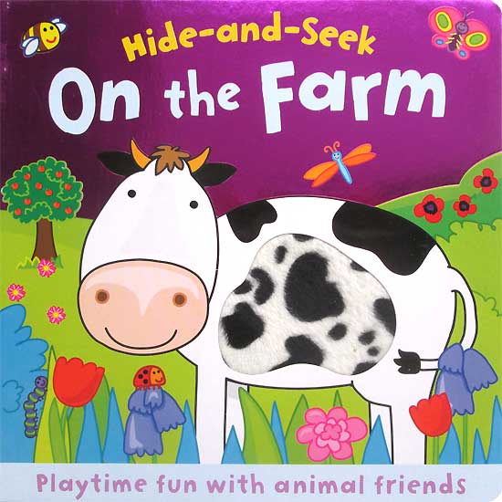 Planet Bayi: Hide-and-Seek On the Farm Board Book (with touch & feel ...