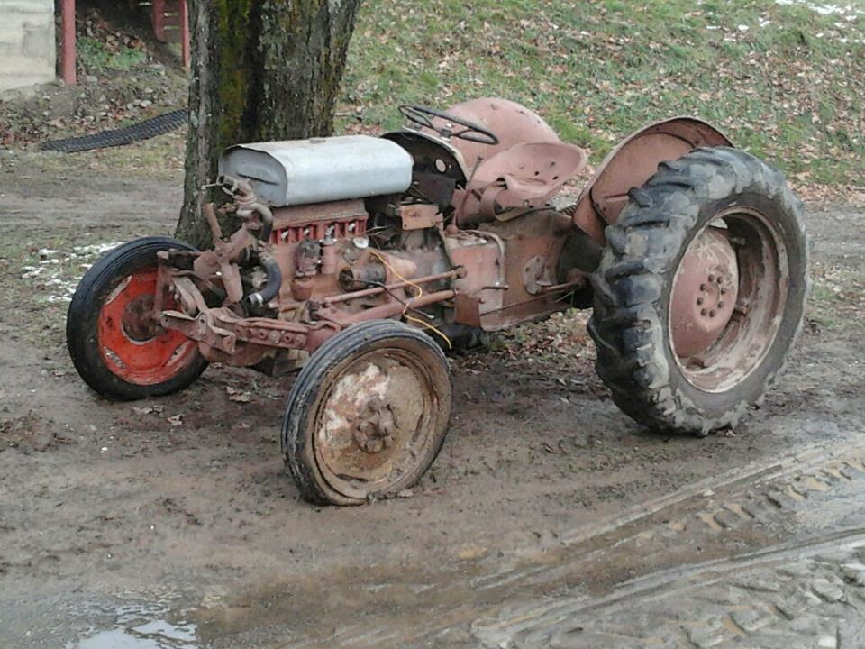 My 1955 Ferguson TEA 20 that my grandfather restored and gave to me