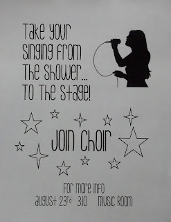 Elementary Music Methods: Real Life Edition: Choir Recruitment Posters