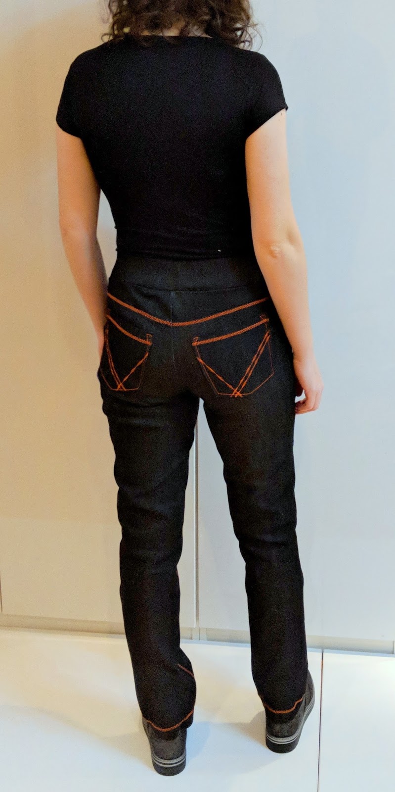 I believe I can sew...: A touch or orange - Jalie Eleonore and ...