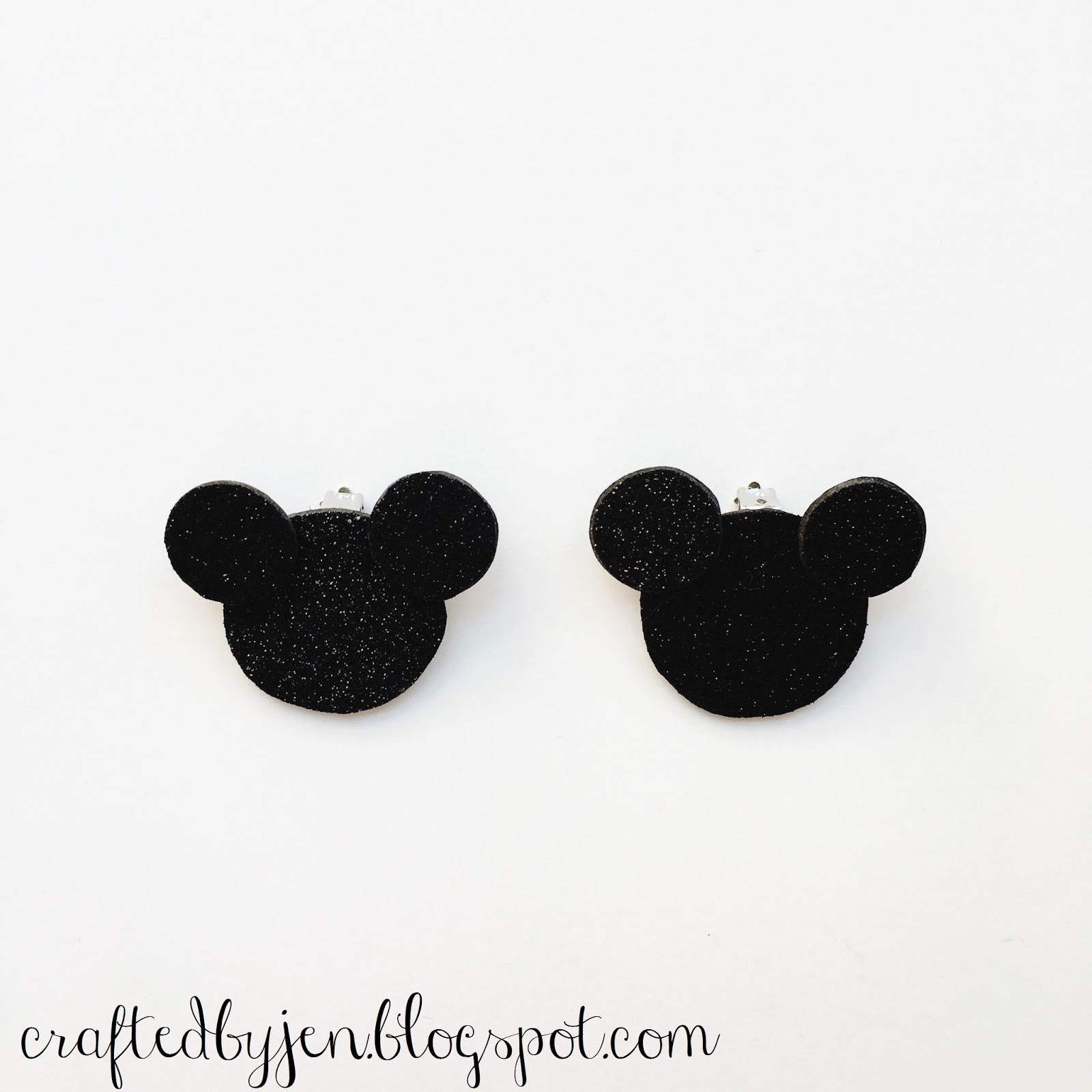 DIY Mickey Shoe Clips
