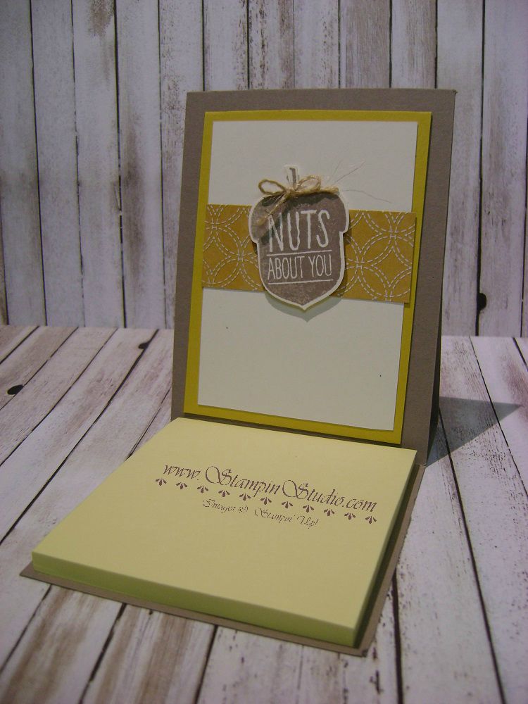 Post-It Note Holder - Stampin' Studio