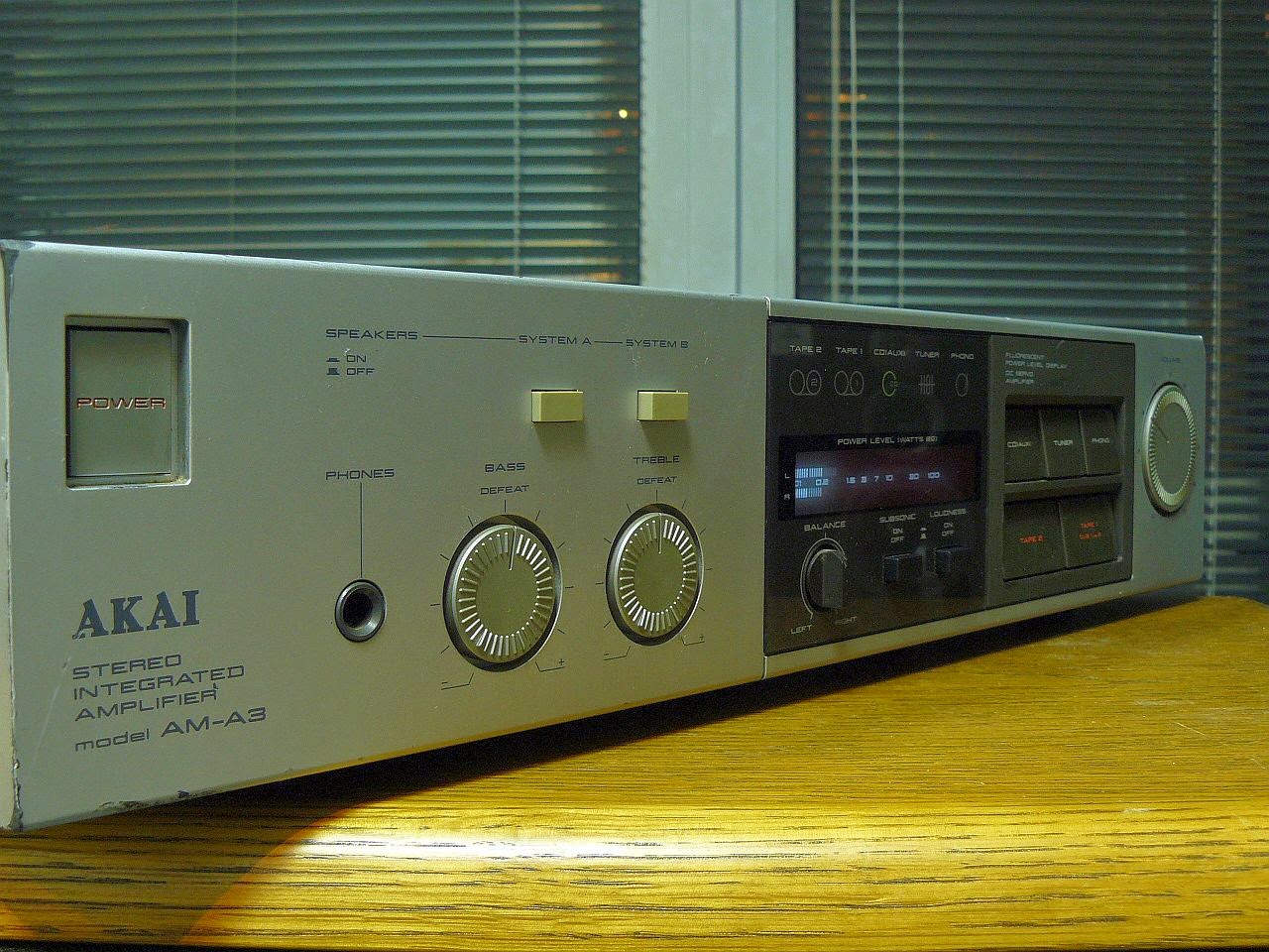 Akai AM-A3 - Integrated Amplifier | AudioBaza