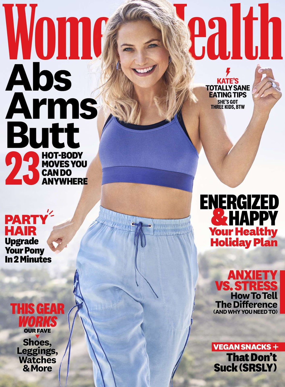 Kate Hudson – Women’s Health Magazine December 2019 Photoshoot ...