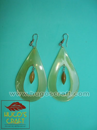 ARETES PLANO EN CACHO DE VACA ~ HUGOS CRAFT