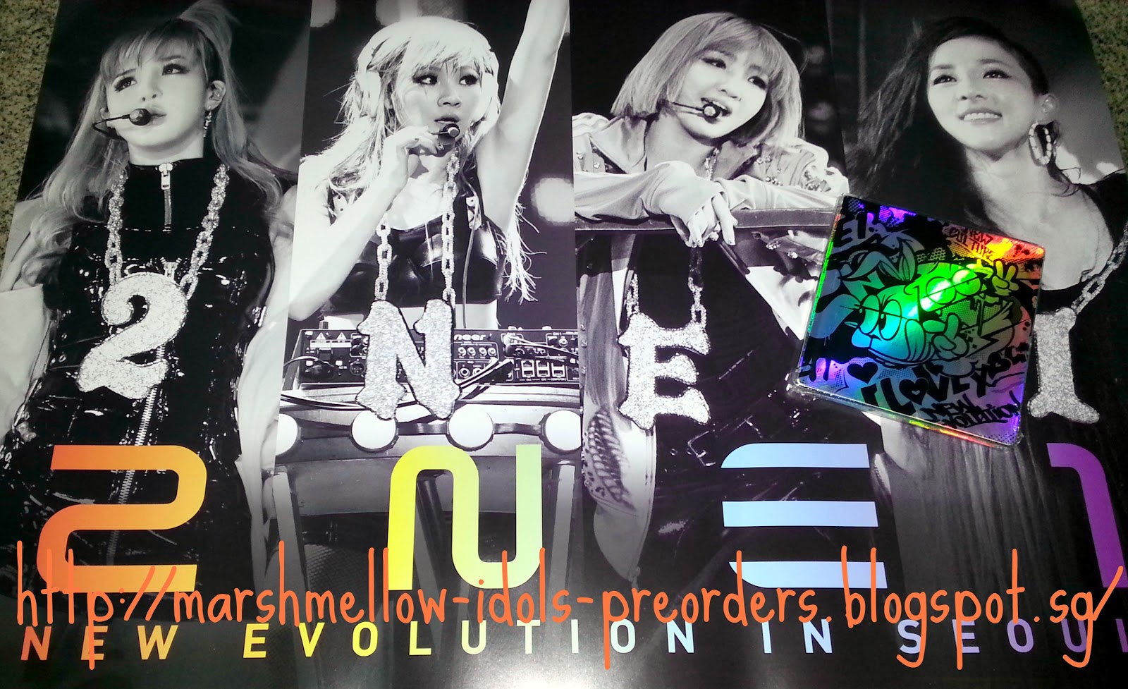 MarshMellow Idols Pre-orders: Pre-order 2NE1 New Evolution In Seoul ...