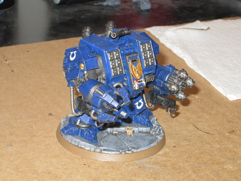 The Atomic Spud's Warhammer 40K Blog: Finished Model: Ironclad Dreadnought