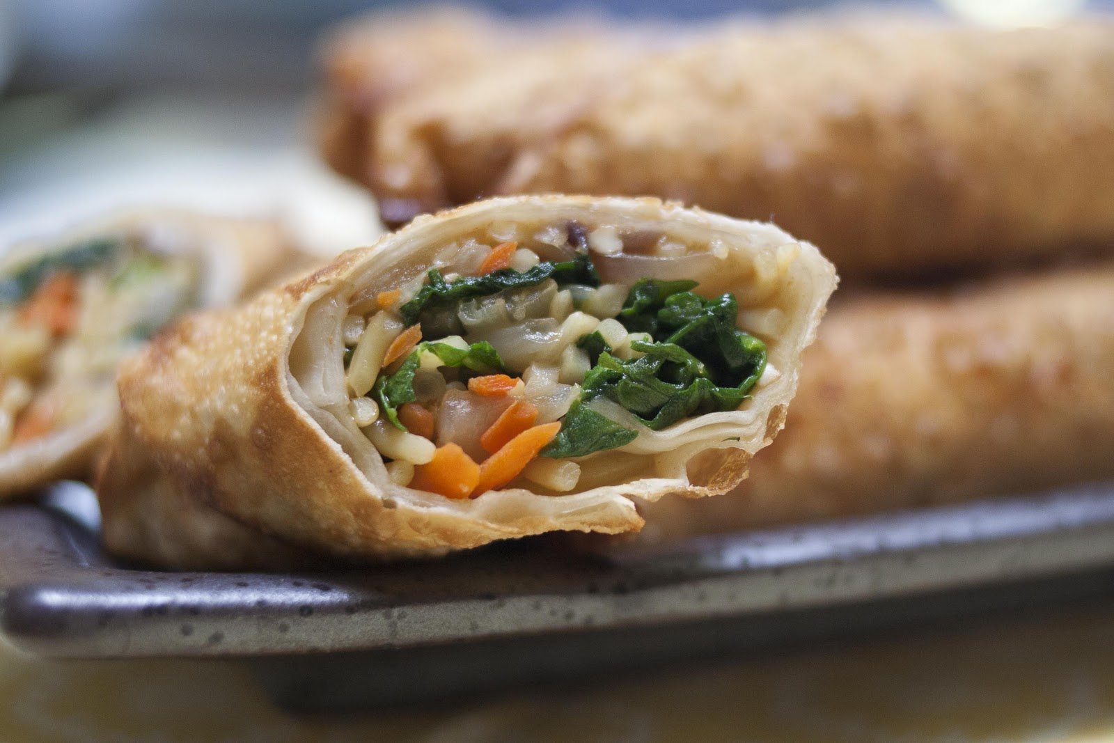 FOODjimoto: Yakisoba Egg Rolls