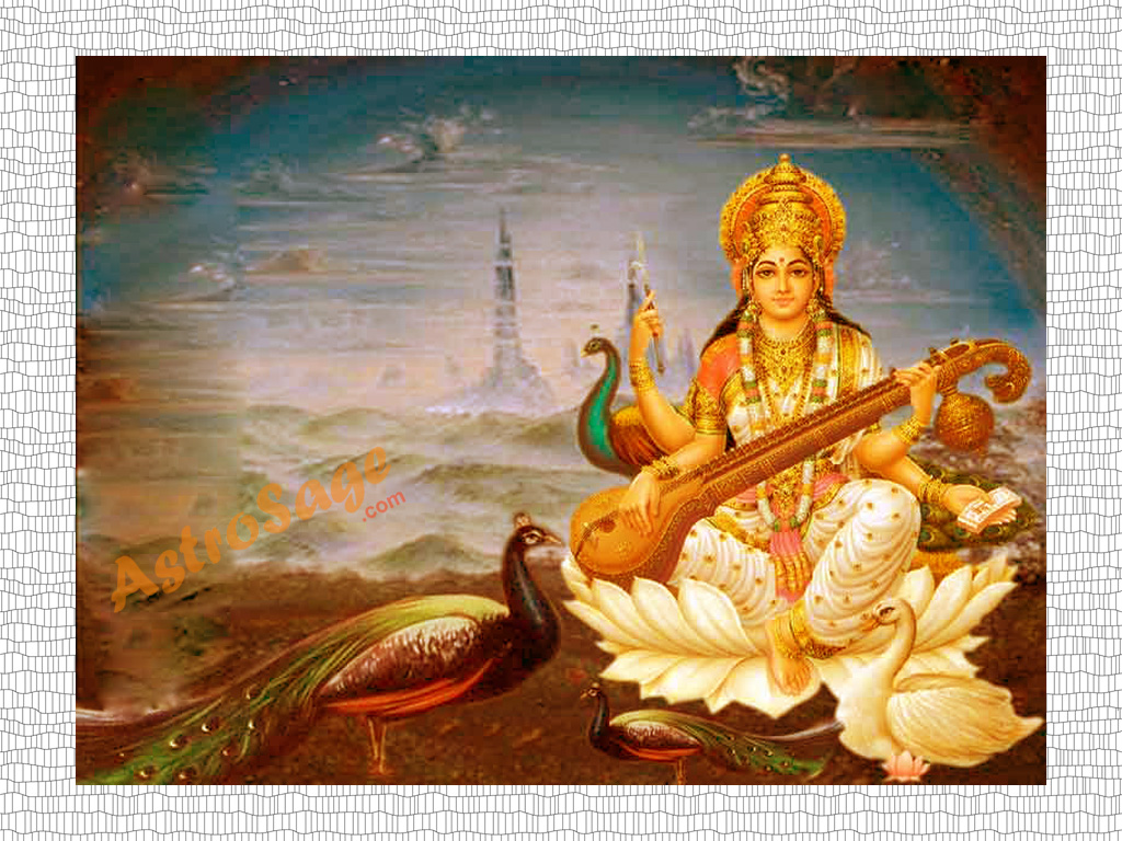 Sabka Thekedar Ek: Saraswati Images