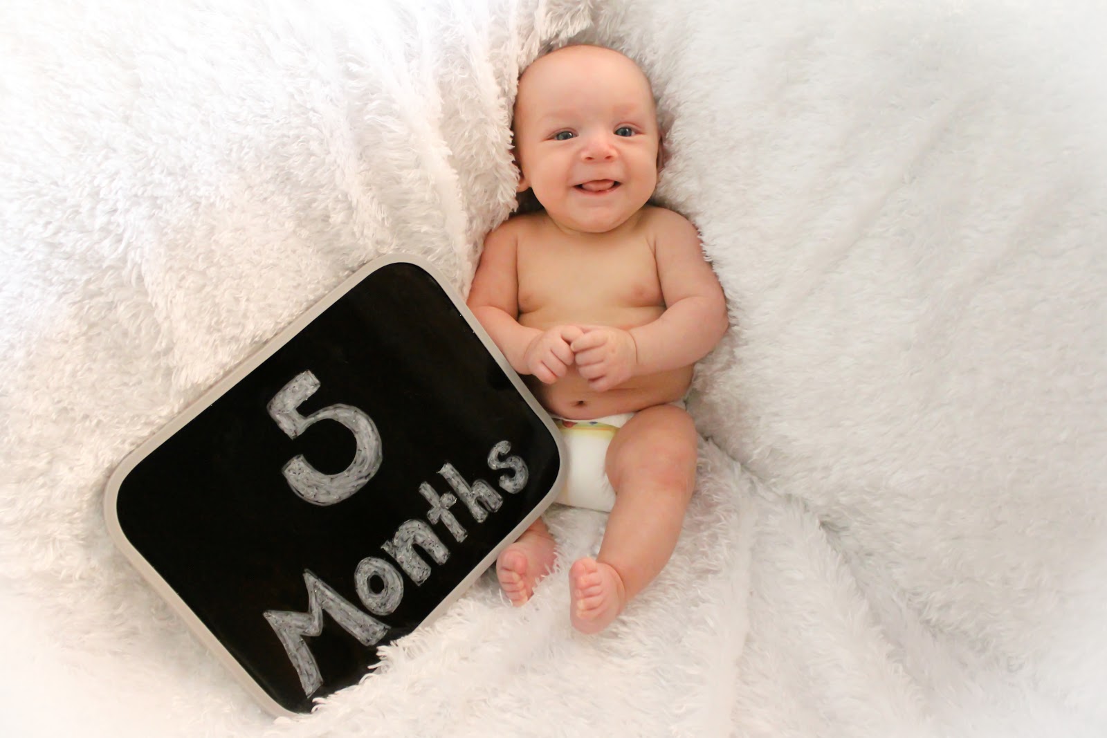 5 Months of Happiness.... (2 adjusted) - Free to be Lea